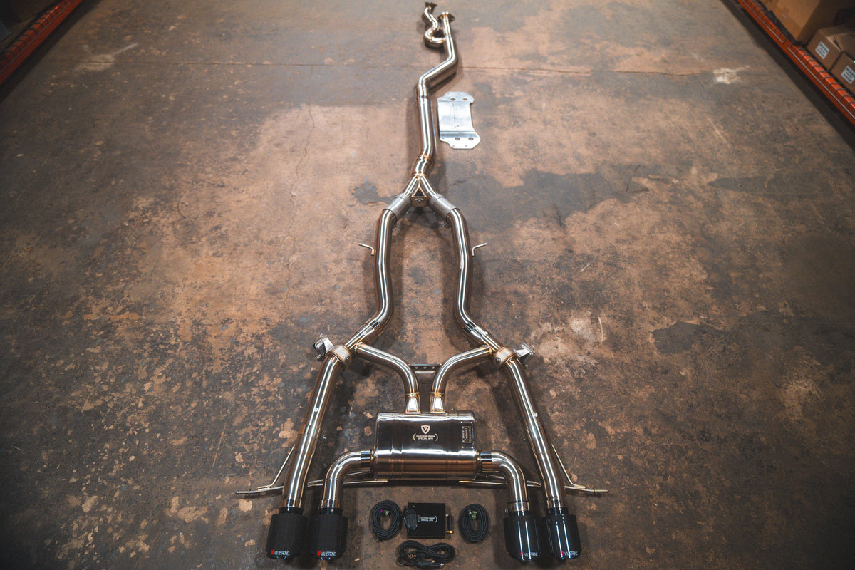 BMW G87 M2 Valved Sport Exhaust System - Titanium – Lock It Up Performance LLC